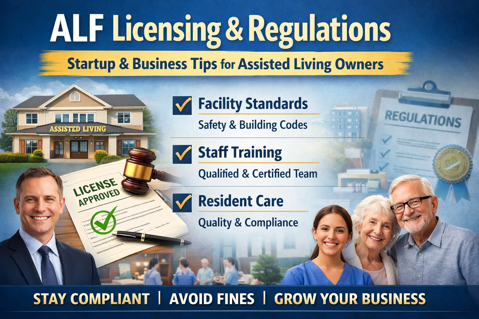 ALF Licensing & Regulations: Startup and Business Tips for ALF
